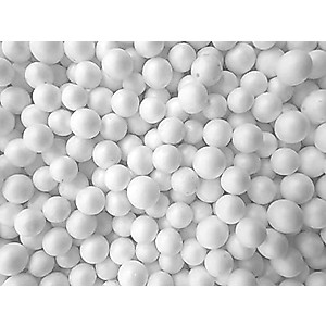 Rulu Ottoman Outdoor/Indoor Sunbrella Bean Bag Pouf 19"x19"x18"H Cast Silver