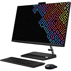 Lenovo IdeaCentre 3i 27" FHD Touchscreen All-in-One Desktop Computer - 13th Gen Intel 10-Core i7-13620H up to 4.9GHz CPU, 16GB RAM, 4TB NVMe SSD, Intel UHD Graphics, Audio by Harman, Windows 11 Home