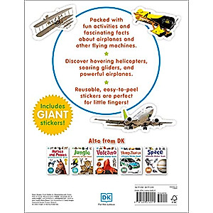 Ultimate Sticker Book: Airplanes and Other Flying Machines: More Than 250 Reusable Stickers