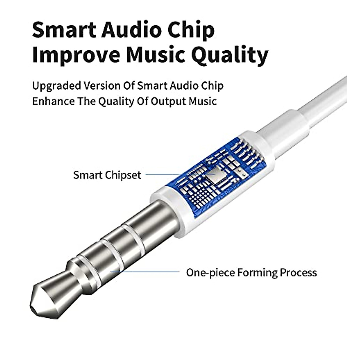 K88 Earbuds Wired Headphones Earphones 3.5mm Plug Voice Call Headset Shocking HD Eight-core Surround Sound/Powerful Noise Reducing & Tangle Free with Multi-Function Wire Control & Powerful Bass, Black