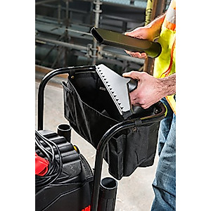 RIDGID 50353 1610RV Stainless Steel Wet Dry Vacuum, 16-Gallon Shop Vacuum with Cart, 6.5 Peak HP Motor, Large Wheels, Pro Hose, Drain, Blower Port