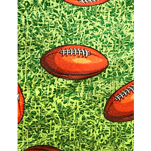 Vicimi Football Blanket for Boys Double Sided Pattern Throw Soft Flannel Footballs Gift Decor for Birthday Graduation Christmas Thanksgiving 50"x60"