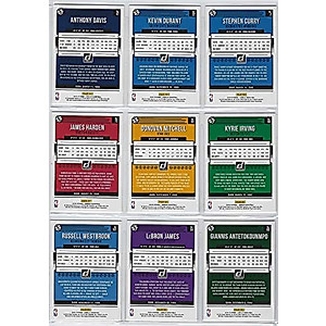 2018 2019 Donruss NBA Basketball Series Complete Mint 200 Card Set with Stars and Rookies Including Lebron James, Stephen Curry, Dandre Ayton, Trae Young, Luka Doncic and More