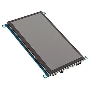 Dpofirs 7 Inch Monitor for Raspberry Pi, 1024x600 for Raspberry Pi Touchscreen Monitor HDMIPortable Monitor Capacitive Pi Display with 178 Degree Viewing Angle