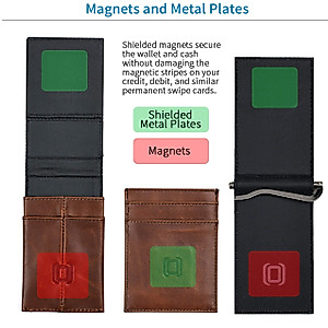 Dockem The Latcher and The Rȳd; The Modular Wallet(s) (Vintage Brown Virtuosa Genuine Top-Grain Leather)