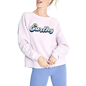 Wildfox Women's Sommers Pullover Sweatshirt, Wispy, Small