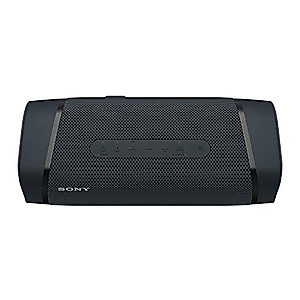 Sony SRSXB33 Extra BASS Bluetooth Wireless Portable Waterproof Speaker (Black) Bundle with Hardshell Travel and Storage Case (2 Items)