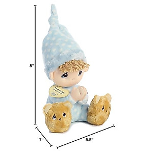 Aurora® Inspirational Precious Moments™ Precious Prayer Boy Stuffed Animal - Cherished Memories - Enduring Comfort - Blue 9.5 Inches