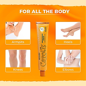 CAROTÏS, Skin Brightening Cream | 1.7 Fl oz / 50 g | Helps to Remove Pigments on: Face, Knees, Body, Armpit, and Private Areas | Brightening Gel with Carrot Oil, Alpha Arbutin, Shea Butter