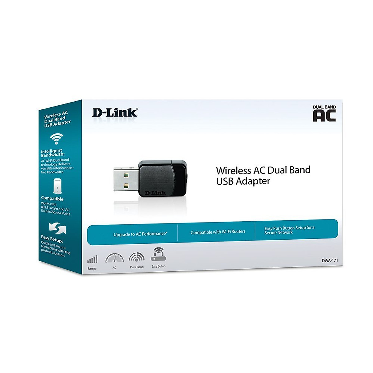 D-Link Dwa-171 Ac11 Wireless Dualband USB Adapter