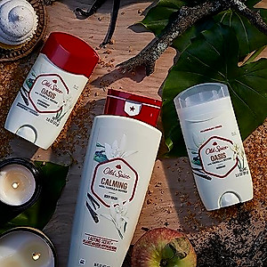 Old Spice Aluminum Free Deodorant for Men, 48 Hr Odor Protection, Oasis with Vanilla, 3oz (Pack of 3)