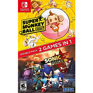 Sonic Forces + Super Monkey Ball: Banana Blitz HD Double Pack - Nintendo Switch