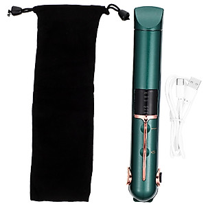 Curling Iron Multifunctional Hair Straightener Hair Straightening Tool Wireless Hair Curler Device Curling Wand for Hair Styling Hair Straightener Curler Hair Styling Tools