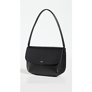 A.P.C. Women's Sac Sarah Shoulder, Black, One Size
