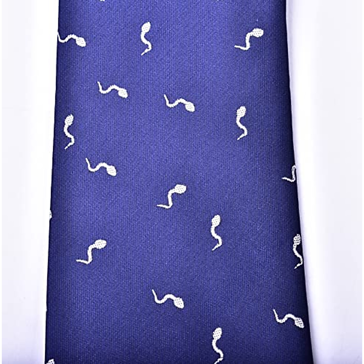 Maker V Men's Fertility Necktie - OBGYN gift - OBGYN Necktie - Gynecologist Gift - Fertility Doctor Gift - Men's Baby Gift - White Elephant Gift