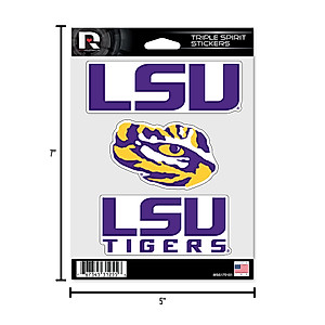 Rico Industries NFL Miami Dolphins Die Cut Triple Spirit Sticker Sheet, One Size, Primary, 3-Piece