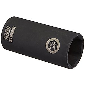 DEWALT DW22952 1-1/16-Inch IMPACT READY Deep Socket for 1/2-Inch Drive