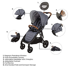 Valco baby Snap 4 Trend Lightweight Stroller 2020 (Denim)