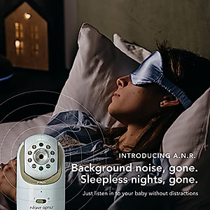 Infant Optics DXR-8 PRO Video Baby Monitor, 720P HD Resolution 5" Display, Patent-Pending A.N.R. (Active Noise Reduction), Pan Tilt Zoom, and Interchangeable Lenses