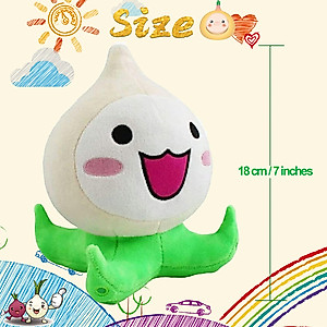 IUTOYYE Onion Plush Doll Stuffed Plush Toy Cute Soft Toy Home Sofa Pillow Decor Collectible Vocal Plush Toy