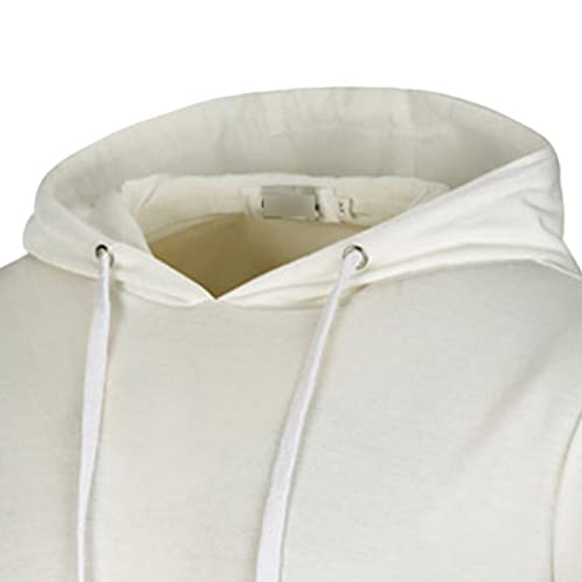 Maiyifu-GJ Men's Slim Fit Short Sleeve Hoodies Lightweight Gym Hooded T-Shirts Casual Camo Workout Hoodie Pullover Top (White,Medium)