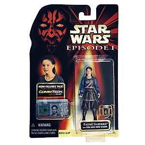 STAR WARS, Episode I: The Phantom Menace, Padme Naberrie Action Figure, 3.75 Inches