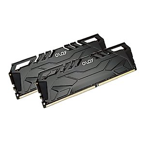 OLOy Memory DDR4 RAM 64GB (2x32GB) 3200 MHz CL16 1.35V 288-Pin Desktop Gaming UDIMM (MD4U323216DJDA)