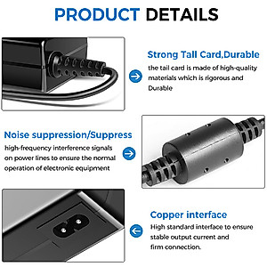 CASIMY 18V AC Adapter Charger Compatible with Superstar Monster Blaster Splashproof Bluetooth Boombox Speaker Pioneer STZ-D10Z-R Steez Type-Z Philips OH-1065A1803500U2 FJ-SW1803500D Power Supply