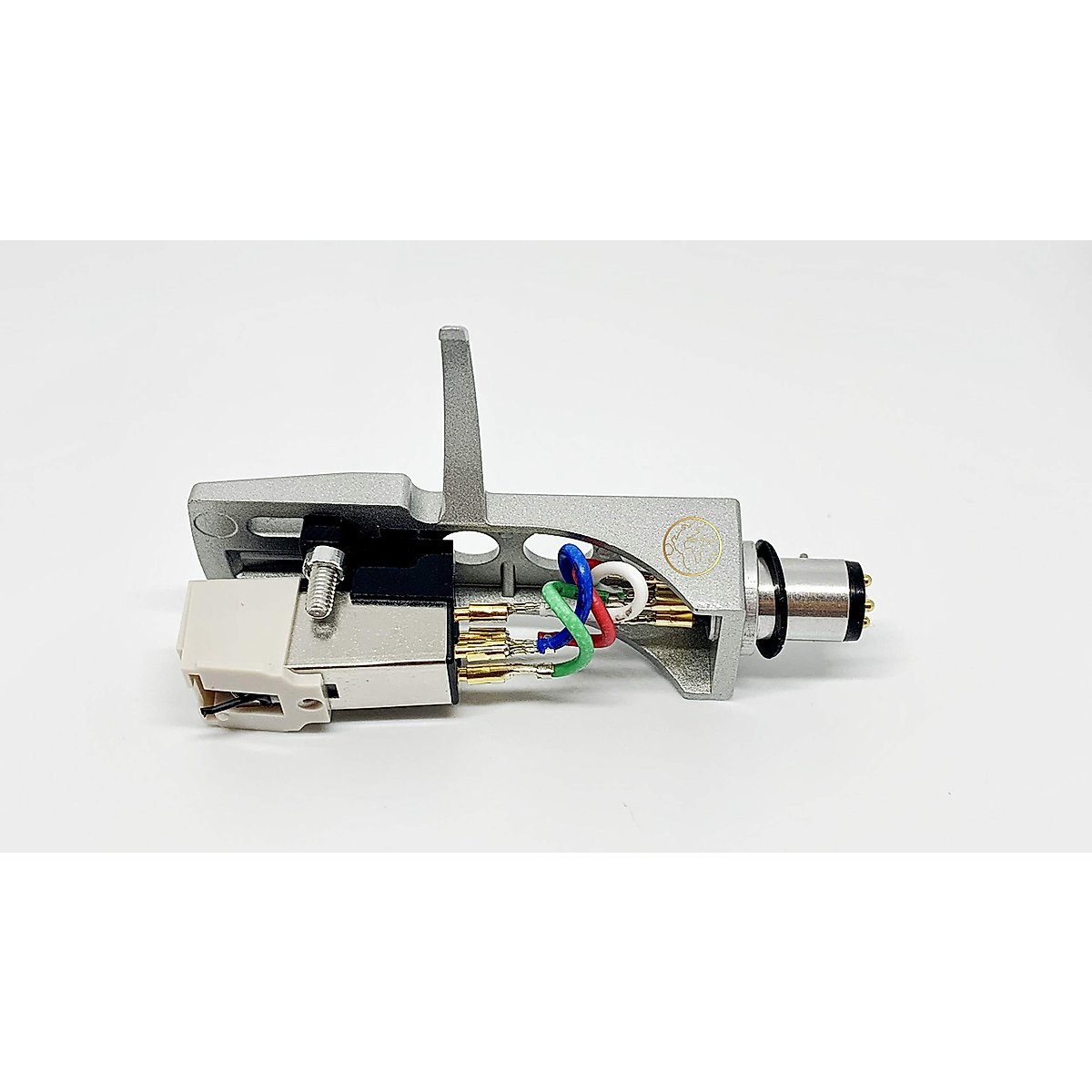 Silver Headshell, mount, AT3600 cartridge and Conical stylus, needle for Technics SL Q2, SL Q202, SL Q2K, SL Q3, SL Q303, SL Q33, SL Q33K, SL Q3K, SL H302