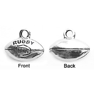 Braided Faux Suede Unisex Rugby Bracelet (Team Colors Orange & Royal Blue)-Without Charm-X-Large