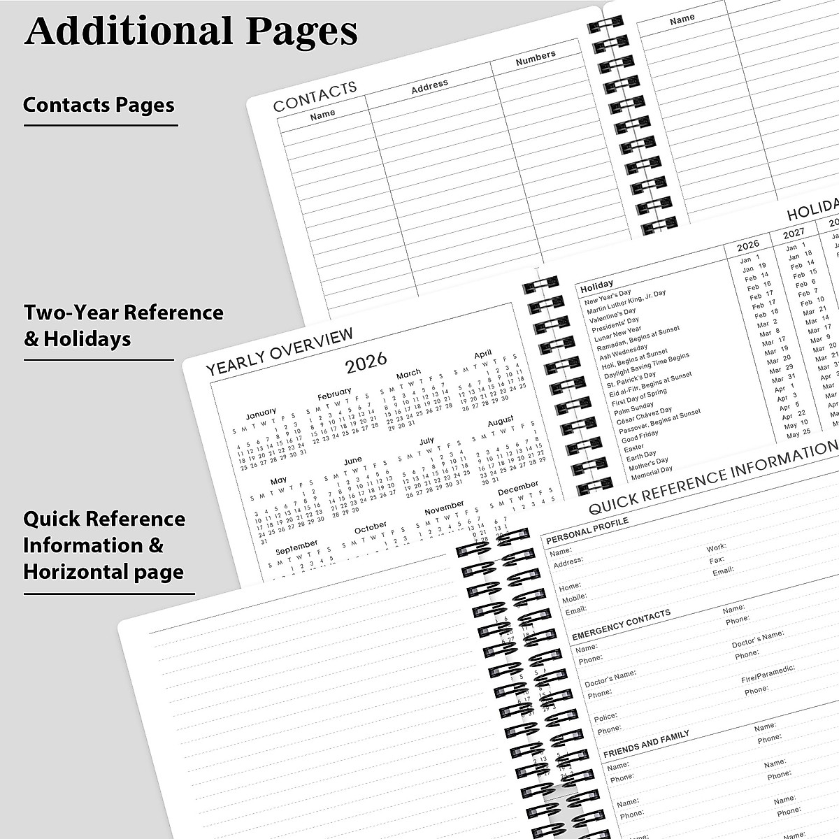 2023-2024 Planner - Weekly & Monthly Planner 2023-2024, Academic Planner 2023-2024, From July 2023 to June 2024, 6.25 in × 8.3 in - Classic Black, Improving Your Time Management Skill
