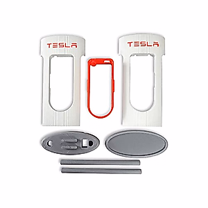 Desktop Supercharger Replica Charging Station, Supercharger Station - Fits USB-C Cables for Android and iPhone (Red)