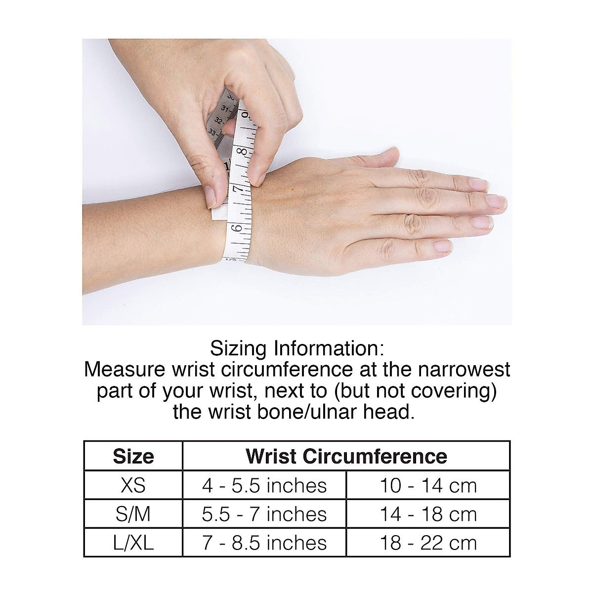 Bullseye Wrist Band – Wrist Brace for Ulnar Sided Wrist Pain, TFCC Tear, Pinky Side Wrist Pain, DRUJ Instability, Repetitive Use Injury – Size S/M