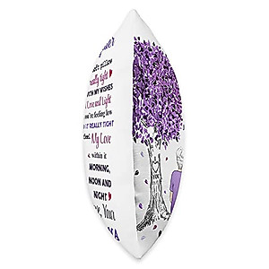 To My Granddaughter I Hugged This Soft Pillow Squeezed Throw Pillow, 18x18, Multicolor