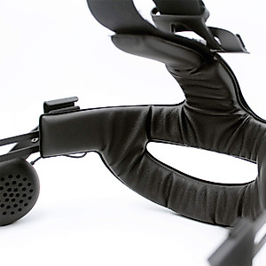 AMVR PU Leather Sponge Cover Pad Head Strap Replacement Compatible for HTC Vive or Vive Pro Deluxe Audio Strap