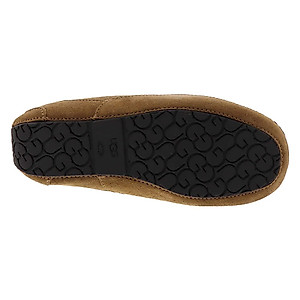 UGG Unisex-Child Ascot Slipper, Chestnut Suede, 6