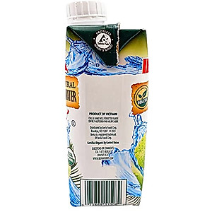 Iberia 100% Pure Organic Coconut Water, 11.1 fl. oz. (Pack of 24)