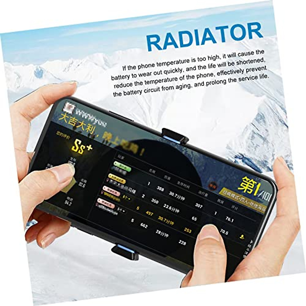 ULDIGI Computer Case Fans USB Mobile Tablet Cable Game Phone Cellphone Type Pro Smartphone Videos Gaming of Car Device Streaming Professional Any Black Lives All Cooling for Watch Pc Case Fans