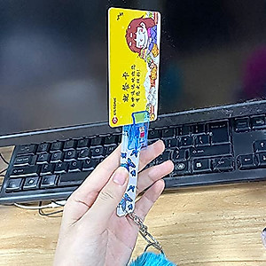 Gergxi Card Puller KeychainGergxi Multifunctional Long Nails Credit Card Puller Keychain Acrylic Card Grabber Key Chain Social Distancing Touchless Tool, 2x10 cm/ 0.79x3.94 inches