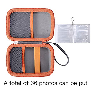 co2CREA Hard Case Replacement for Yoto Mini Kids Audio Music Player Children Speaker Plays Audiobook Cards Radio and Card Case Hold up to 36 Yoto Cards