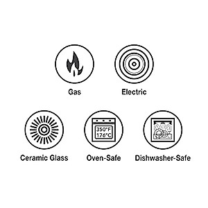 Tramontina Professional Series 8-Inch Fry Pan, Heavy-Gauge Aluminum with Reinforced Nonstick Coating, Oven and Dishwasher Safe, NSF Certified, Made in Brazil