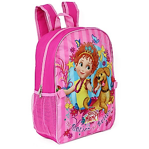 Disney Fancy Nancy 16' Backpack With Detachable Matching Lunch Box