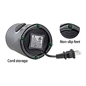 DR MILLS DM-7441 Coffee Grinder Electric,Coffee Bean Grinder,Spice Grinder,Blade & cup made with SUS304 stianlees steel (Black)