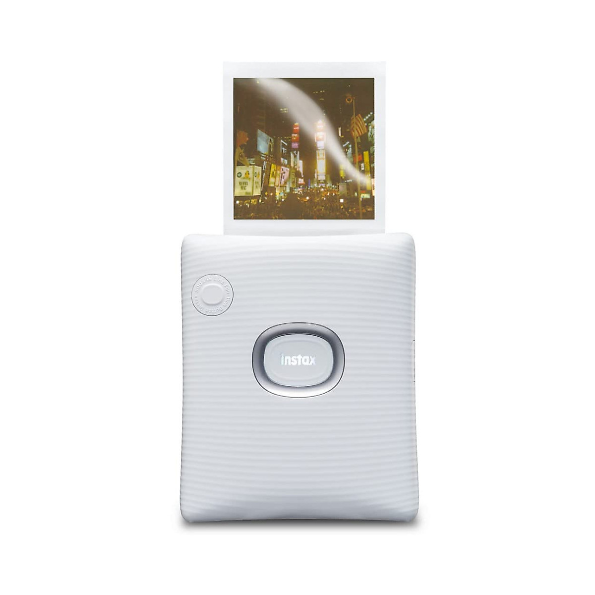 Fujifilm Instax Square Link Wide Instant Printer (White) Bundle with Instax Camera Film Kit and Square Film Twin Pack (3 Items)