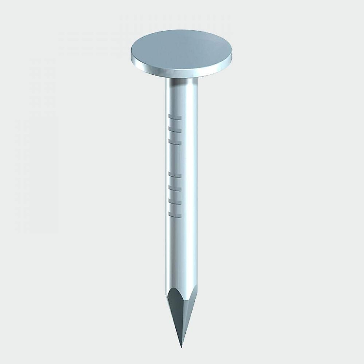 TIMCO GEC30MB Extra Large Head Clout Nails-Galvanised-30 x 3.00-0.5kg Bag, 30 x 3.00, Silver