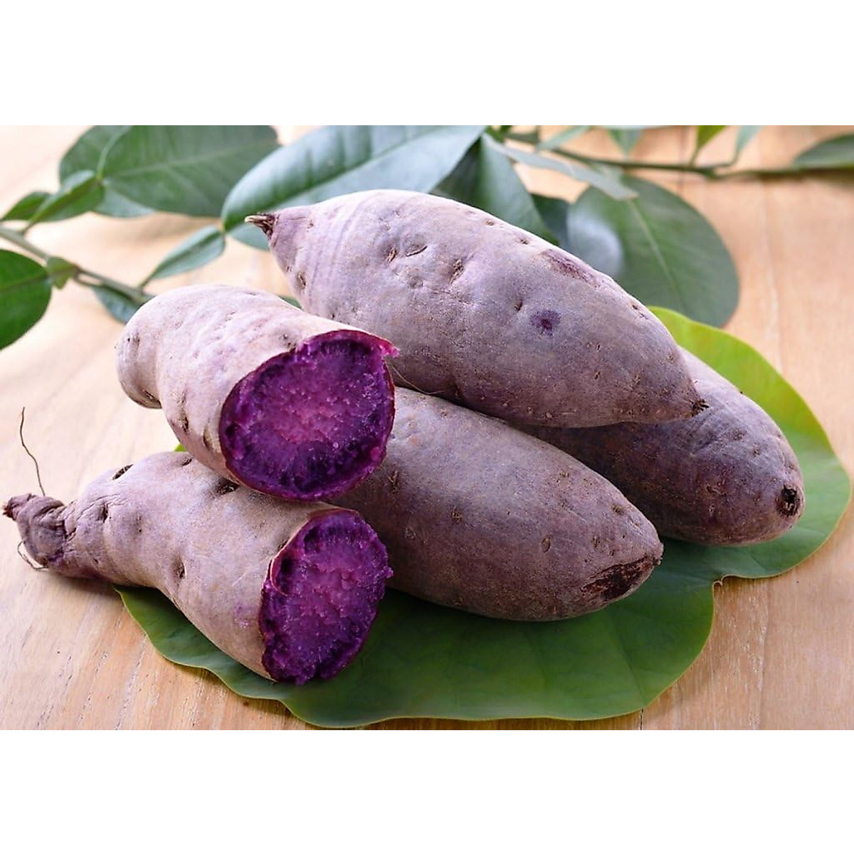 Japanese Purple Sweet Potato (1 LB)Excellent yields and flavor. Stores well.