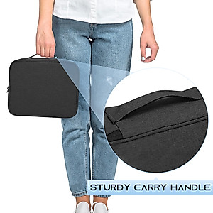 Soft Carrying Case Compatible with Oculus Meta Quest 3S/Quest 3/Quest 2 Official Original, Storage Case for Meta Quest 3/3S Headset Fits for Travel, Home, Outdoor(Not Compatible with Elite Strap)