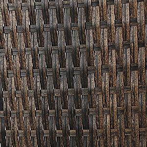 Christopher Knight Home Thira Outdoor Wicker Chaise Lounge with Aluminum Frame, Mix Mocha