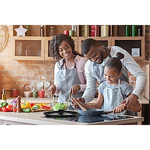 Universal Lid for Pots and Pans, Silicone Lids for Pots and Pans, Pan Lids, [Pack of 2], Frying Pan Cover- Replacement Lids Fits 7-12 inch, Black & Red