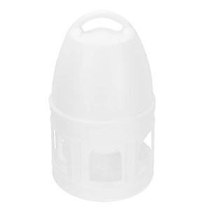 TEHAUX Pigeon Water Feeder, Bird Water Drinker 3L Bird Water Dispenser Automatic Feeder Hanging Water Bottles for Pigeon (White)